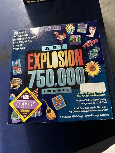 Art Explosion 750,000 Graphics Clipart Images For Mac & Windows 48 CD ...