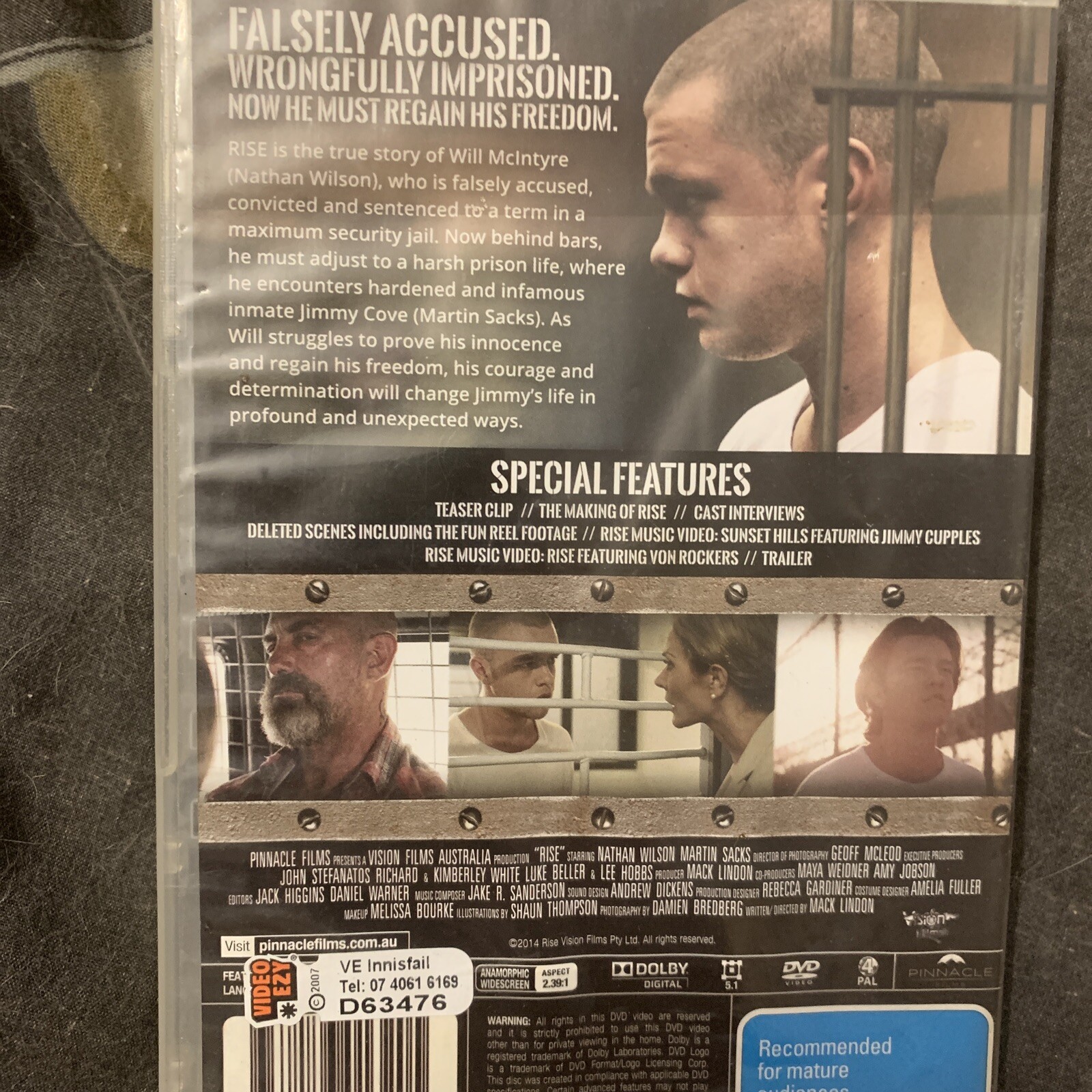 Rise (DVD, 2014)(b40/19) Free Postage 9338176013205 | eBay Australia