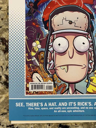 RICK & MORTY PRESENTS: BIG DUMB SUMMER VACATION #1 ONI PRESS EXCLUSIVE ...
