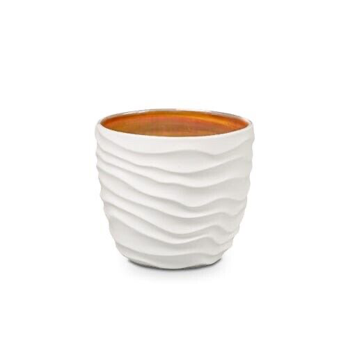 Sandwaves Ceramic Votive Tealight Candle Holder PartyLite Pearlescent ...