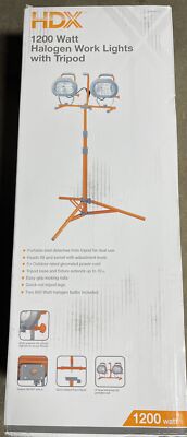 1200-Watt Halogen Tripod Work Light | eBay