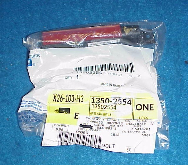 Cadillac GM OEM Keyless Entry Antenna 13502554 C4 for sale online | eBay