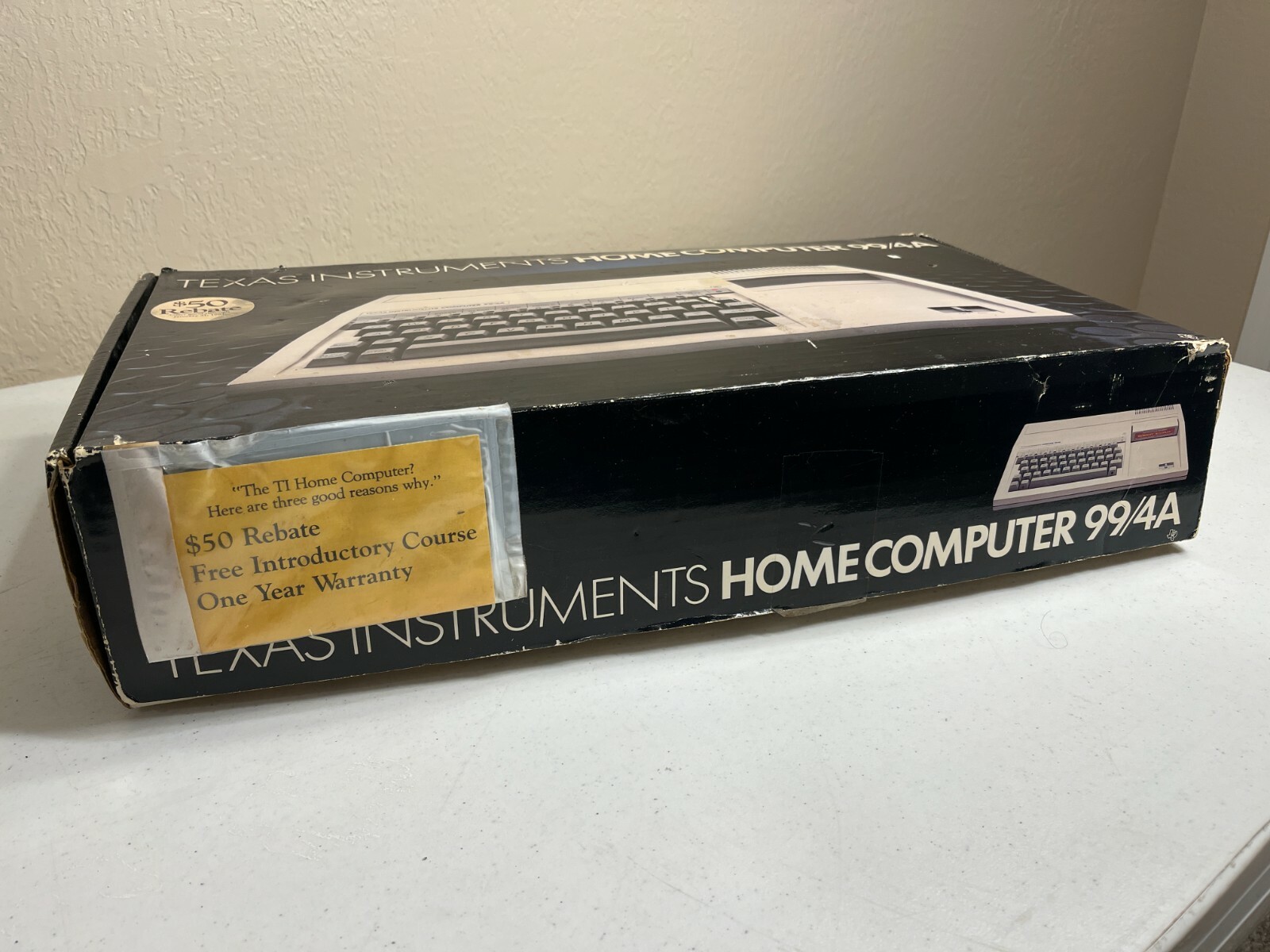 Vintage Texas Instruments TI99/4A Home Computer In Box 1982 Original ...