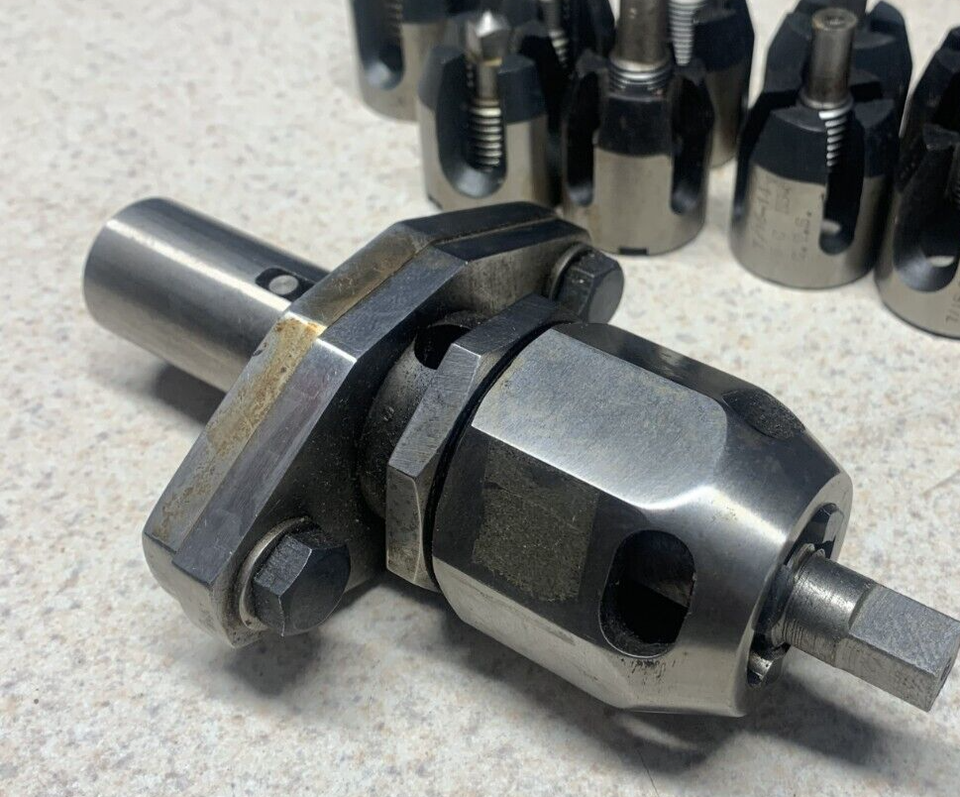 Machinist Tools: Alco #3 Acorn Thread Die Holder And 16 Thread Dies ...