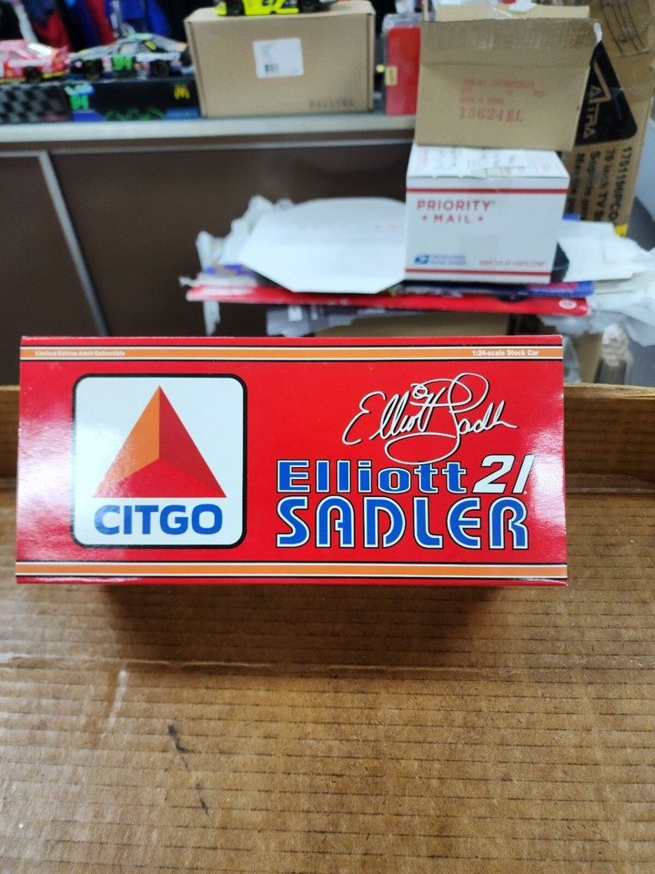 Action 1999 Elliott Sadler #21 Citgo Ford Taurus 1:24 Scale Diecast ...