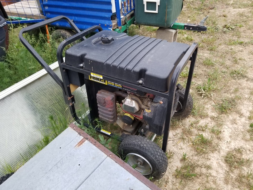 Generac Mega Force 6500 Portable Generator For Parts Or Repair | eBay