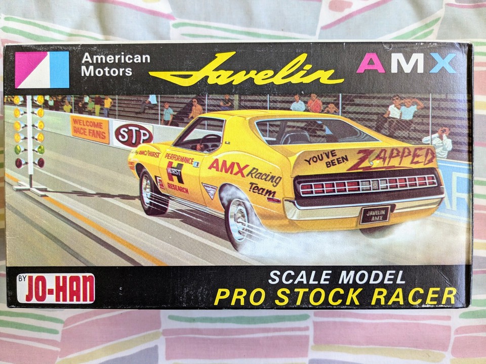 SUPER RARE! *VINTAGE JO-HAN AMC "JAVELIN AMX PRO STOCK RACER" *C@@L *L ...