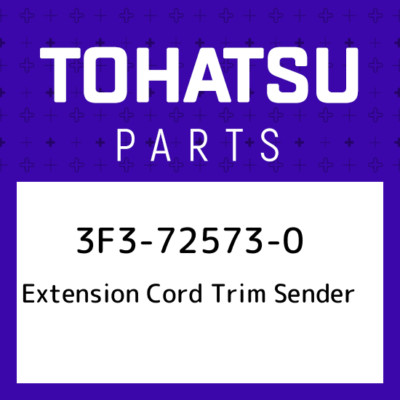 3F3-72573-0 Tohatsu Extension cord trim sender 3F3725730, New Genuine ...