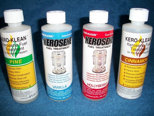 KEROKLEAN (4 PK) ASSORTED SCENT KEROSENE FUEL TREATMENT 320 GAL WICK ...