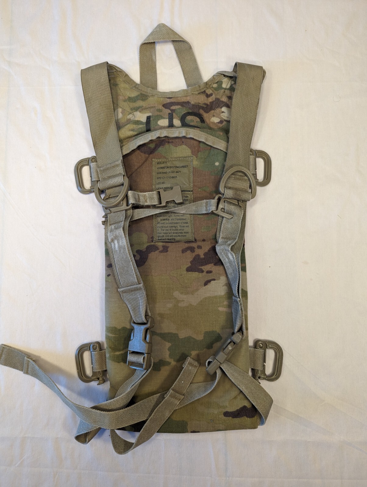 Multicam OCP Hydration Backpack Water Carrier 100oz Pack NB 8465-01-641 ...
