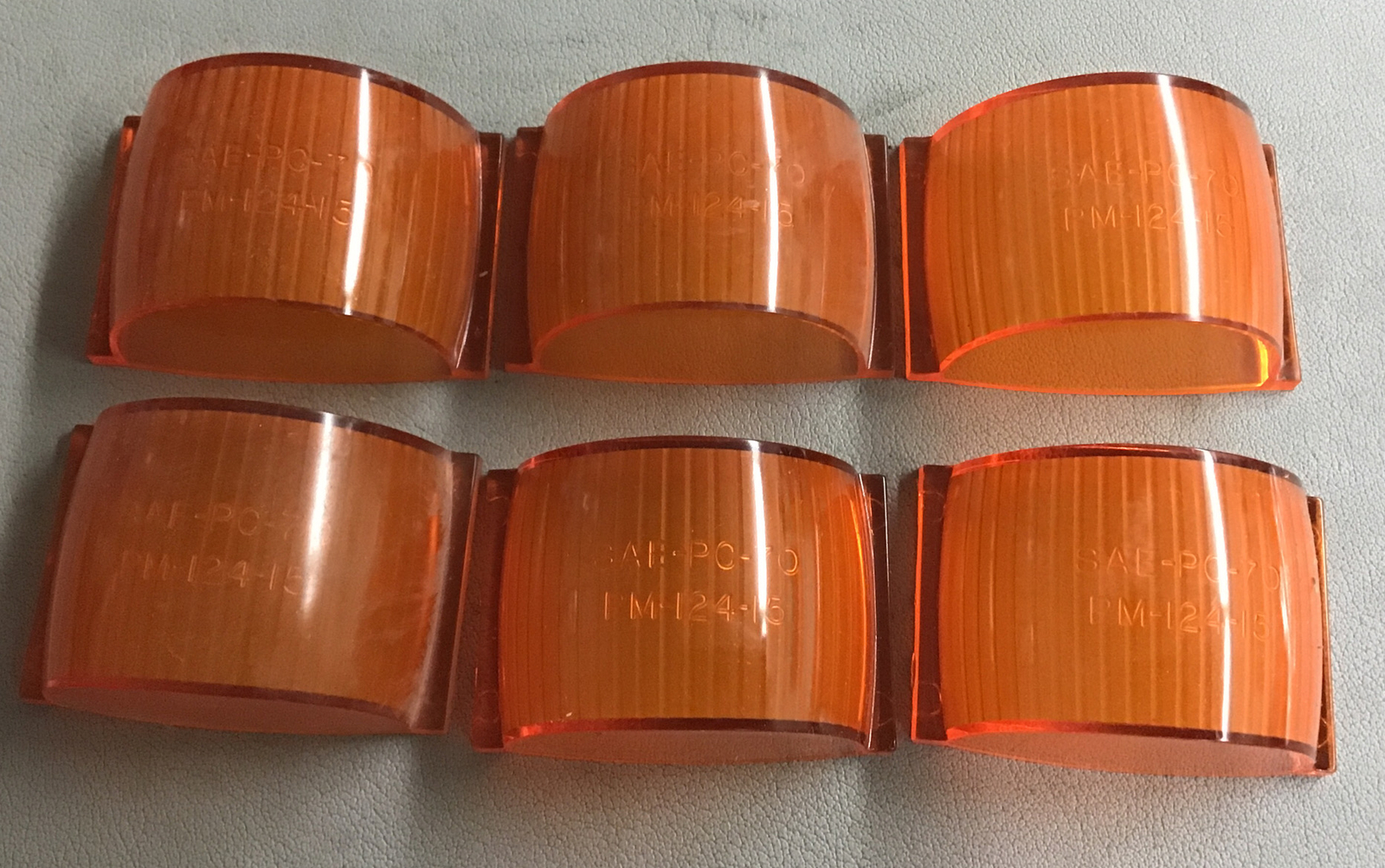 (LOT OF 6) SAE-PC-70 PM-124 15 Light Cover - (B390) | eBay