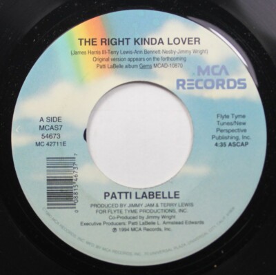 Soul 45 Patti Labelle - The Right Kinda Lover / The Right Kinda Lover ...