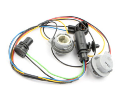 AUDI Q7 4L REAR BUMPER TAIL LIGHT BULB CARRIER WITH CABLES 4L0945221 | eBay