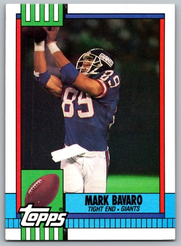 1990 TOPPS MARK BAVARO NEW YORK GIANTS #60 | eBay