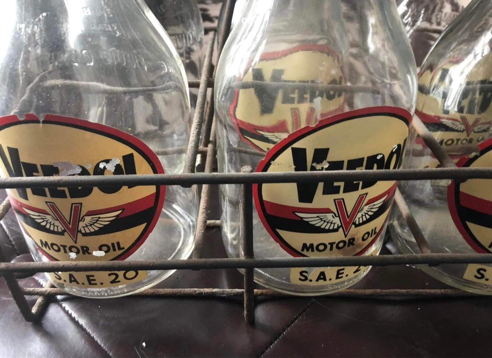 antique motor oil bottle | eBay