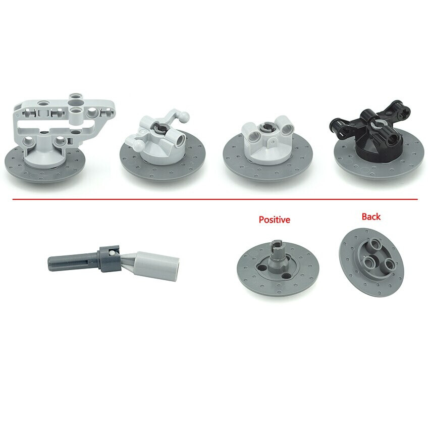 Technic Suspension Wheel Hub Gear Reduction for Lego Kit Building ...