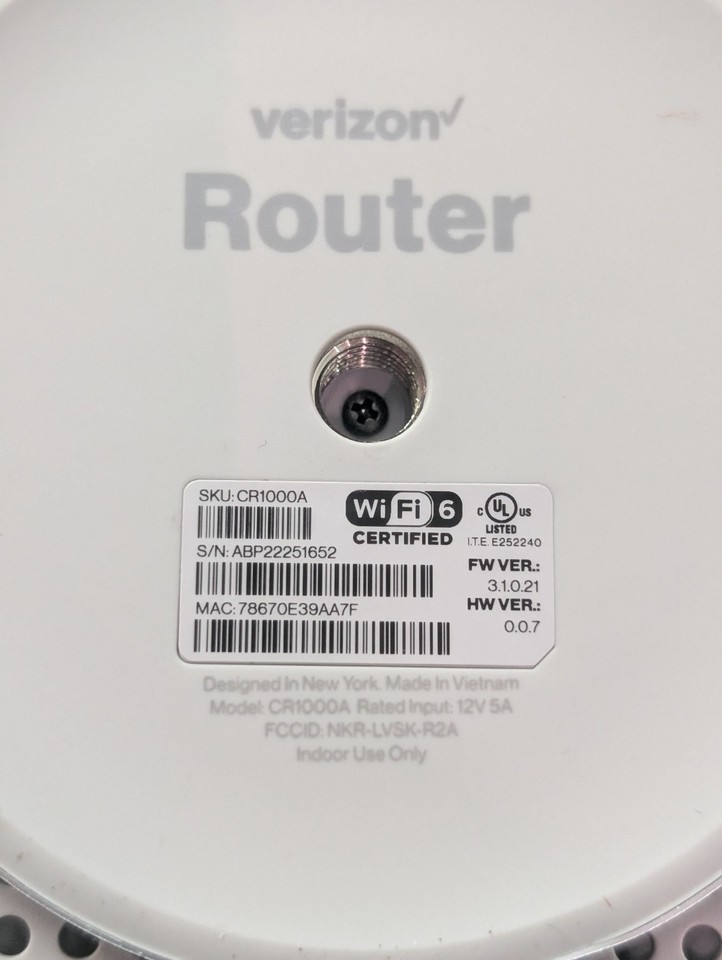 Verizon - CR1000A (Router) - Home & Business | eBay