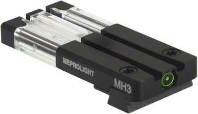 Meprolight Mepro FT MH3 Green Bullseye Rear Sight - Fiber-Optic Day ...