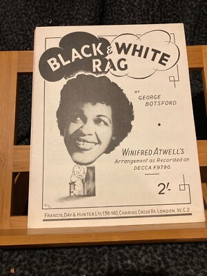 George Botsford Black & White Rag piano partition éditions Francis Day ...