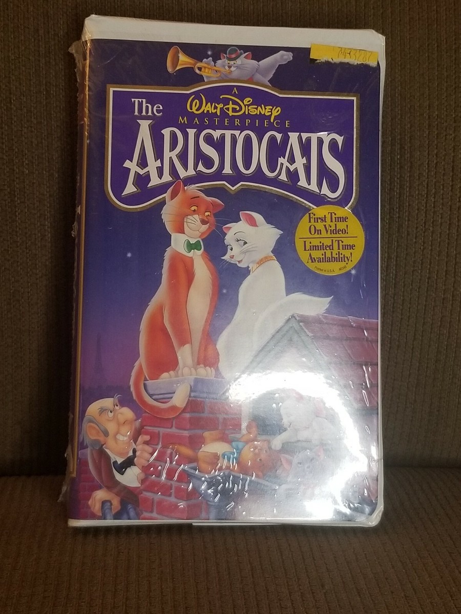 Na Aristocats Vhs 1996 Séalaithe 1996 Walt Disney's Masterpiece The