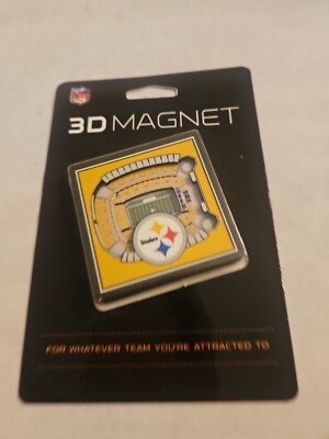 Pittsburgh Steelers NFL Stadium - 3D Magnet - New in Package | eBay