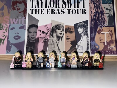 Taylor Swift Lego Minifigure Frame The Eras Tour | eBay UK