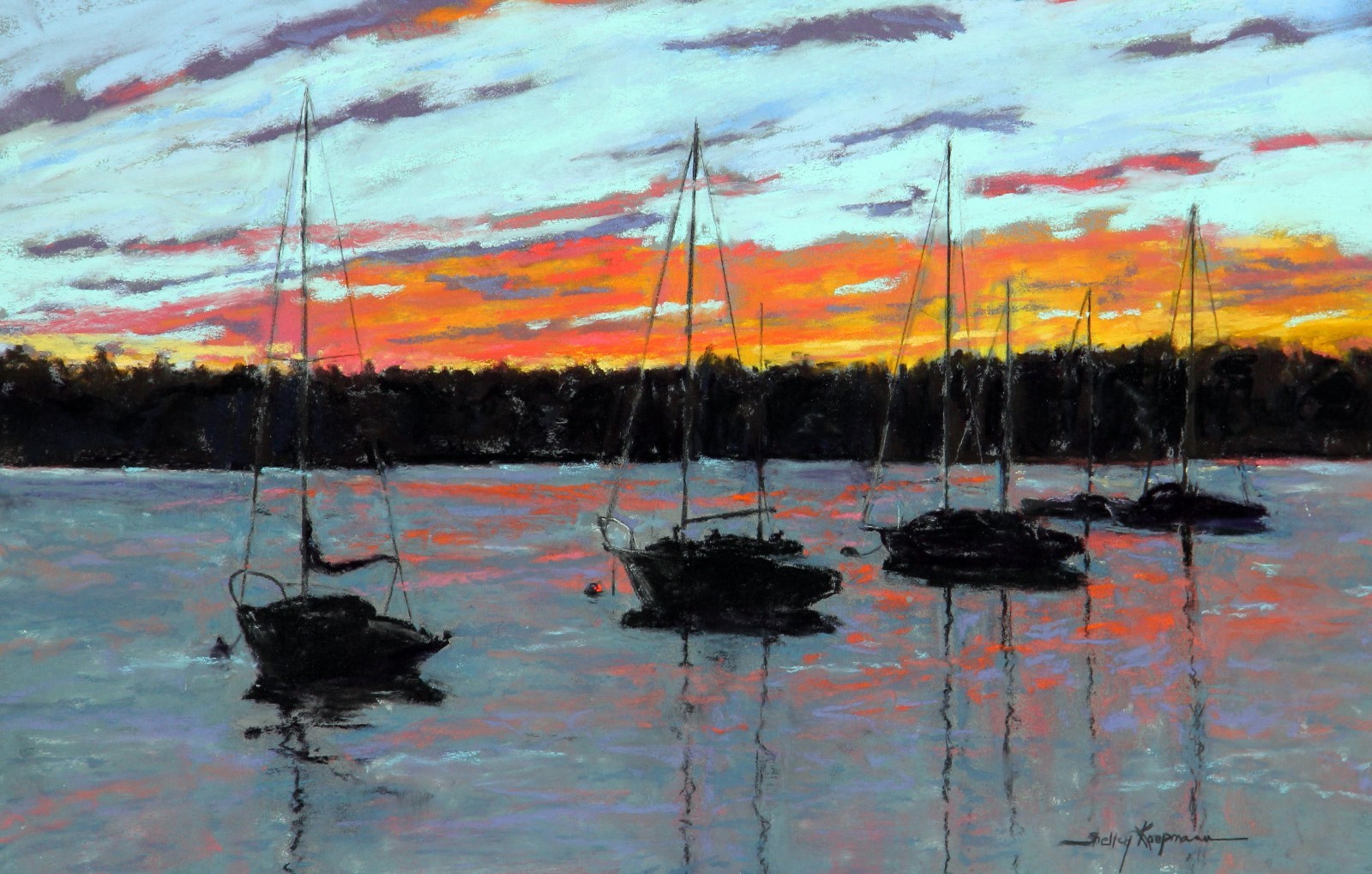Day's End (10.5 x 13.5) --Giclee Print by Shelley Koopmann | eBay