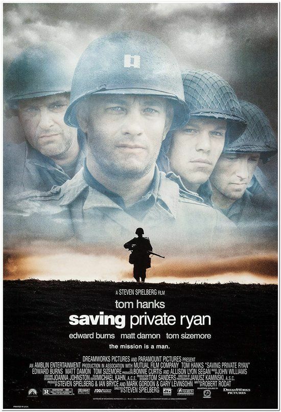 SAVING PRIVATE RYAN -1998- original 27x40 movie poster - TOM HANKS ...