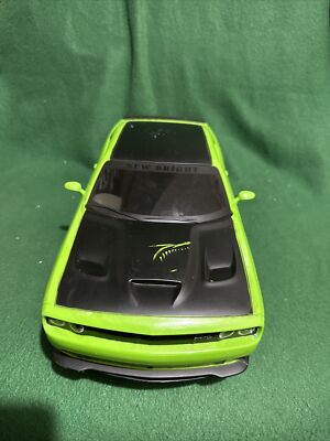 New Bright RC - Dodge Challenger SRT HellCat - Green - 1:12 Scale ...