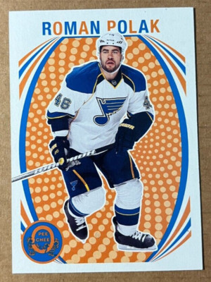 2013-14 O-Pee-Chee Retro Roman Polak #472 St. Louis Blues | eBay