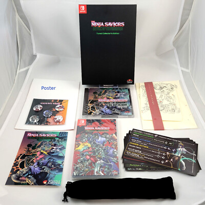 NSW The Ninja Saviors: RotW Collectors Edition + Postcard - Nintendo ...