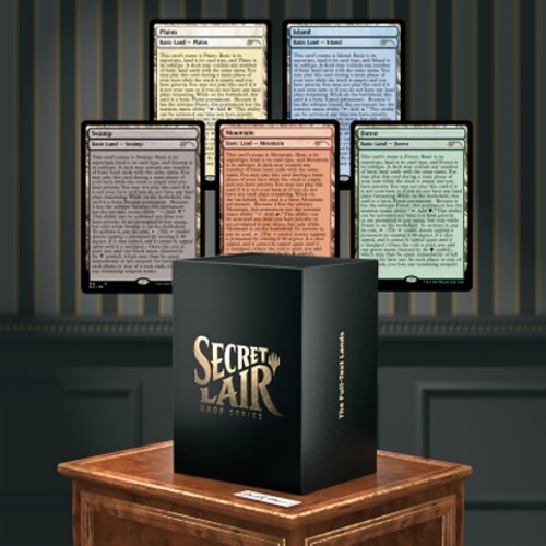 Voracious Reader Bundle / 10x The Full-Text Lands Non-Foil Secret Lair ...
