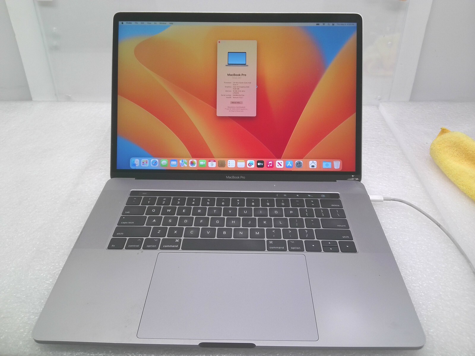 APPLE A1707 MacBookPro 15'' 2017 i7@2.9GHz 16G 512GB Pro560 B12/13/B14 Gray | eBay