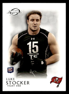 Luke Stocker 2011 Topps Gridiron Legends Rookie Card #49 Tampa Bay ...