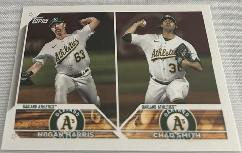 2023 Topps Update Series Baseball Hogan Harris Chad Smith Oakland ...