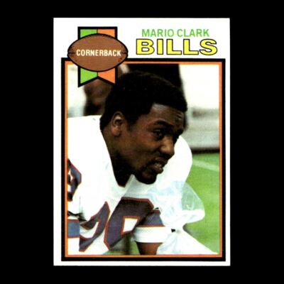 Mario Clark 1979 Topps Buffalo Bills #404 R311B 4 | eBay