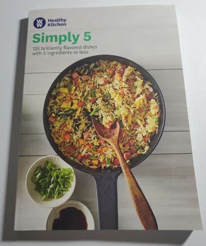 Lot/2 Weight Watchers Cookbooks - Simply 5 -- Fruits & Veggies A to Z ...