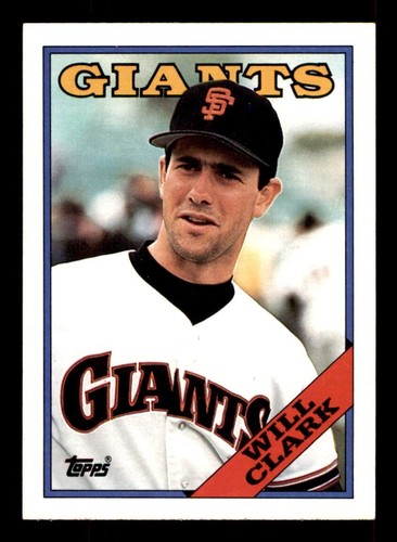 1988 Topps Baseball #350 Will Clark NM/MT or Better *d14 | eBay