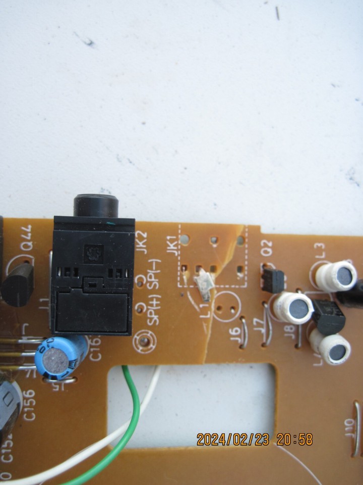 REALISTIC SHORTWAVE RECEIVER DX-390 MAIN RF BOARD FOR PARTS OR ...