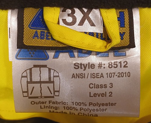 Norfolk Southern Dearborn Division Heavy Duty Safety Jacket Mens 3XL ...