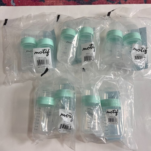 Motif Luna Lot of 5 Packages Pumping Bottles Lids Containers 10 Total ...