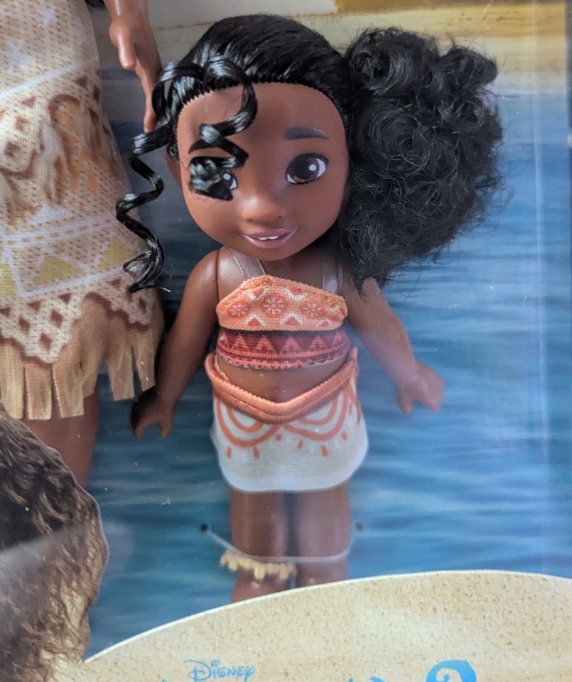 Disney Moana 2 Character Pack Moana & Simea Sister Fashion Doll Set ...