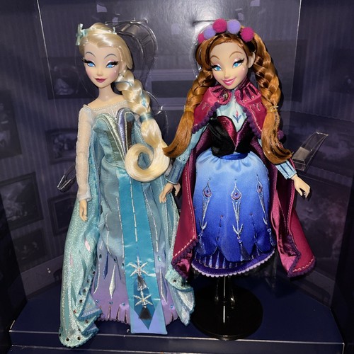 2022 D23 Expo Disney Designer Anna & Elsa Doll Set Limited Edition | eBay