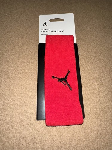 Nike Air Jordan Jumpman Dri-Fit Men's Headband Sweatband Red Black ...