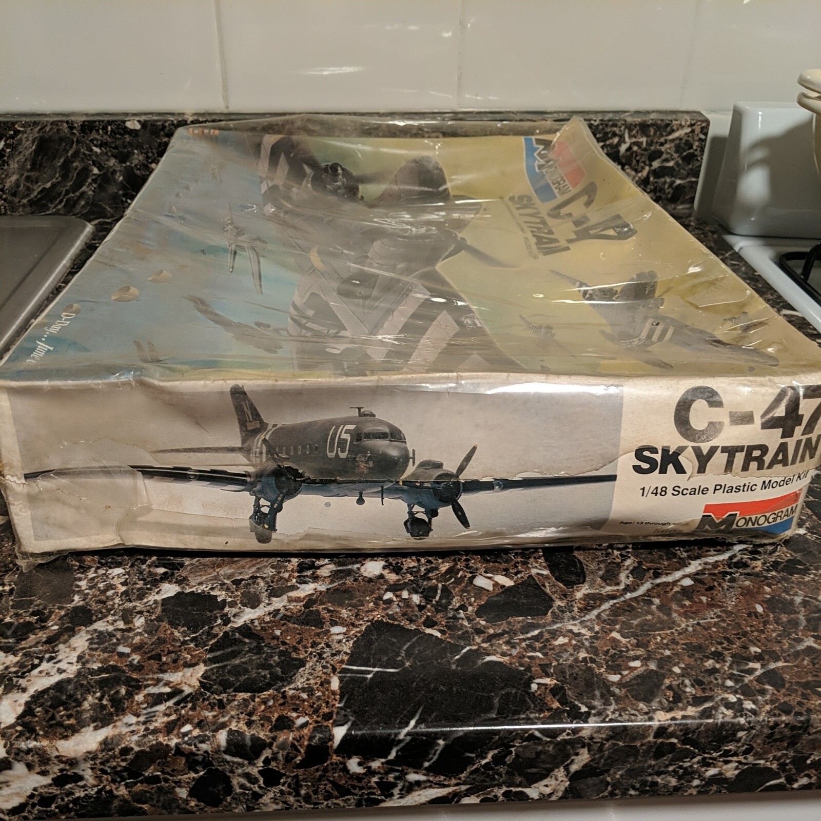 1978 Monogram C-47 Skytrain 1/48 Scale Model Kit 5603 for sale online ...