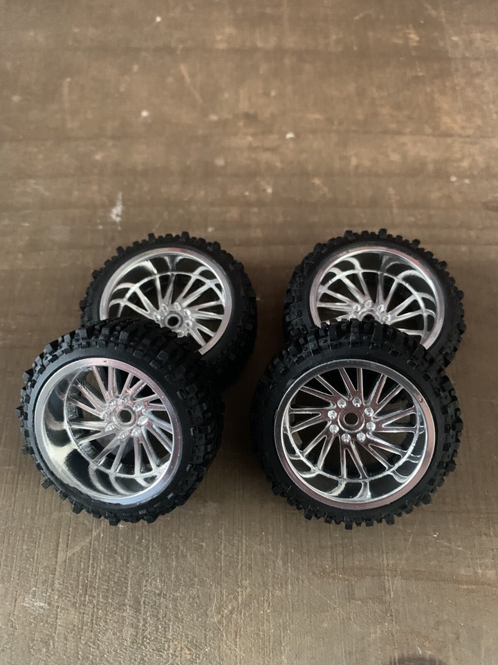 1:24 “Brute”Wheels/Tires Only For The Axial SCX24 67 Chevy RC Crawler ...
