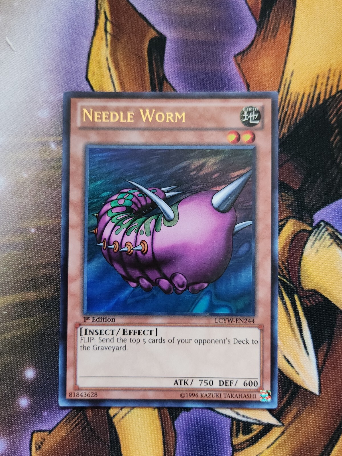 Yugioh! Needle Worm - LCYW-EN244 - Ultra Rare - 1st Edition | eBay