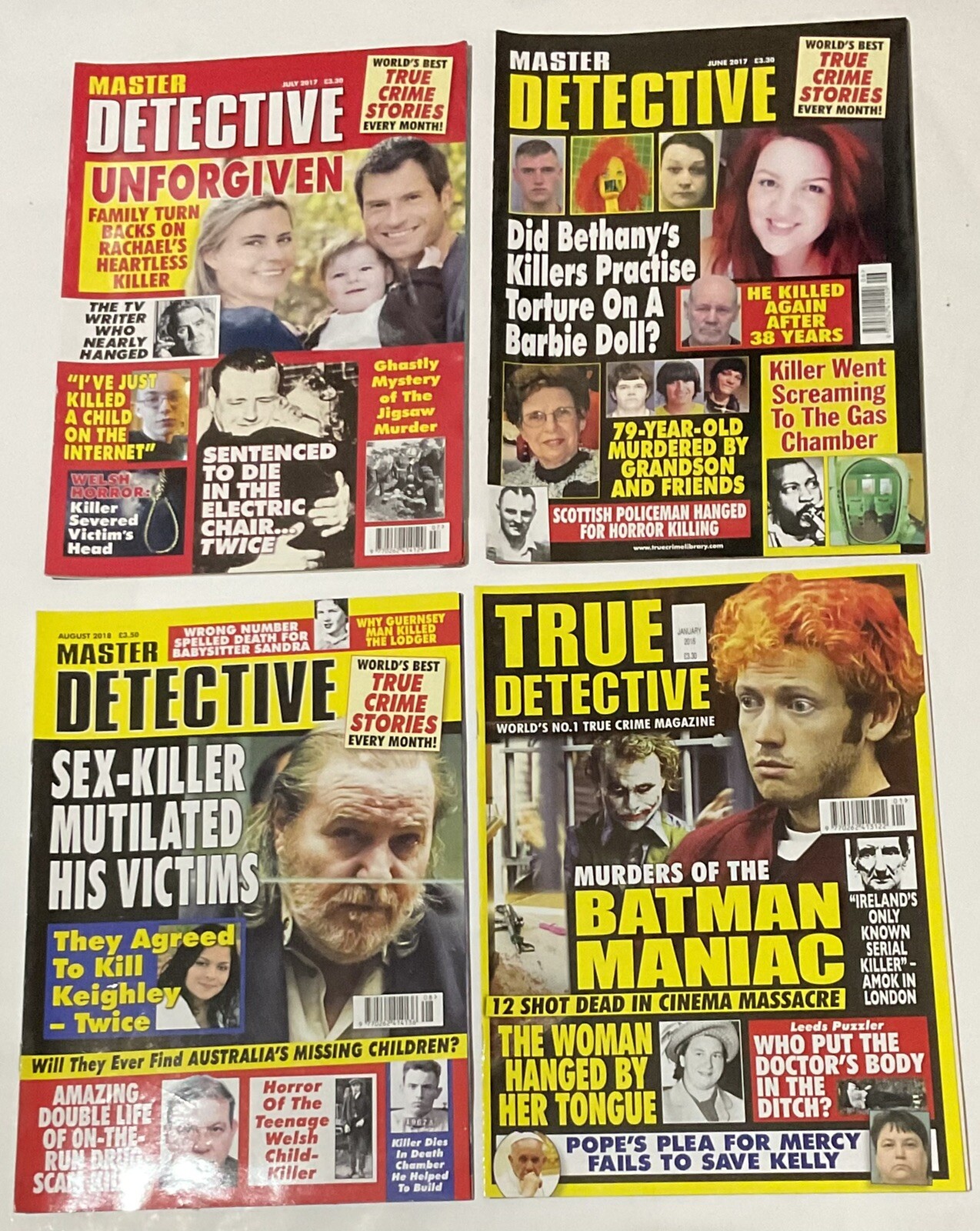 Assorted True Crime Magazines X 4 Hundreds Of Packs Available | eBay ...