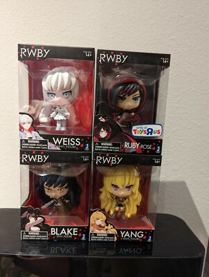 RWBY Vinyl Figures by Jazwares (With Toys R Us Exclusive Ruby Rose ...