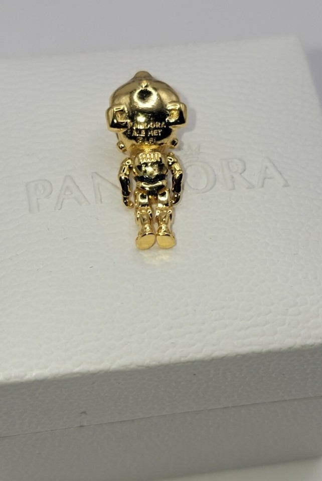 Authentic PANDORA Stars Wars C-3PO Charm 769244C01 RETIRED - D88 | eBay